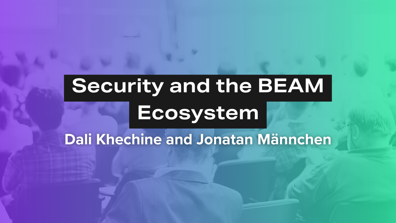 Security and the BEAM Ecosystem - Erlang Solutions